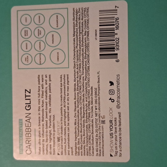 Caribbean Glitz | Makeup | Caribbean Glitz Full Face Palette | Poshmark